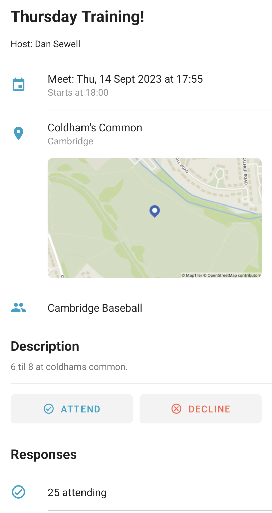 Play Baseball – Cambridge Baseball Club